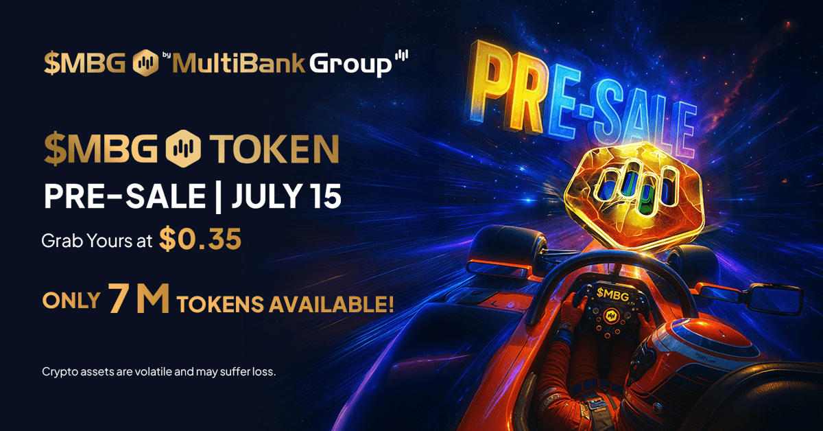 $MBG Token Pre-Sale Set for July 15 — Only 7 million Tokens Available ...